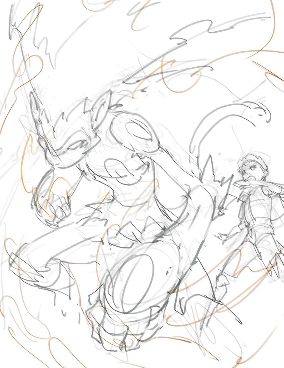 infernape coloring page printable