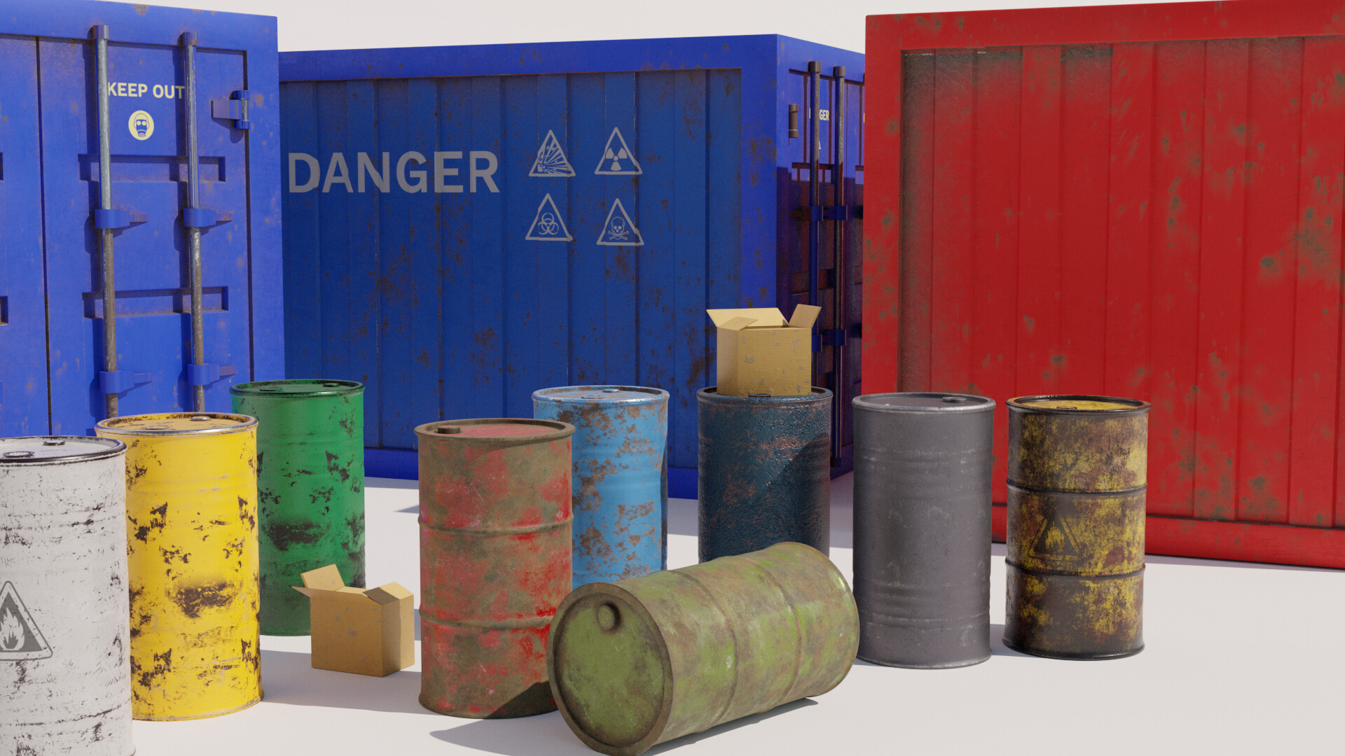 ArtStation - hard surface blender render