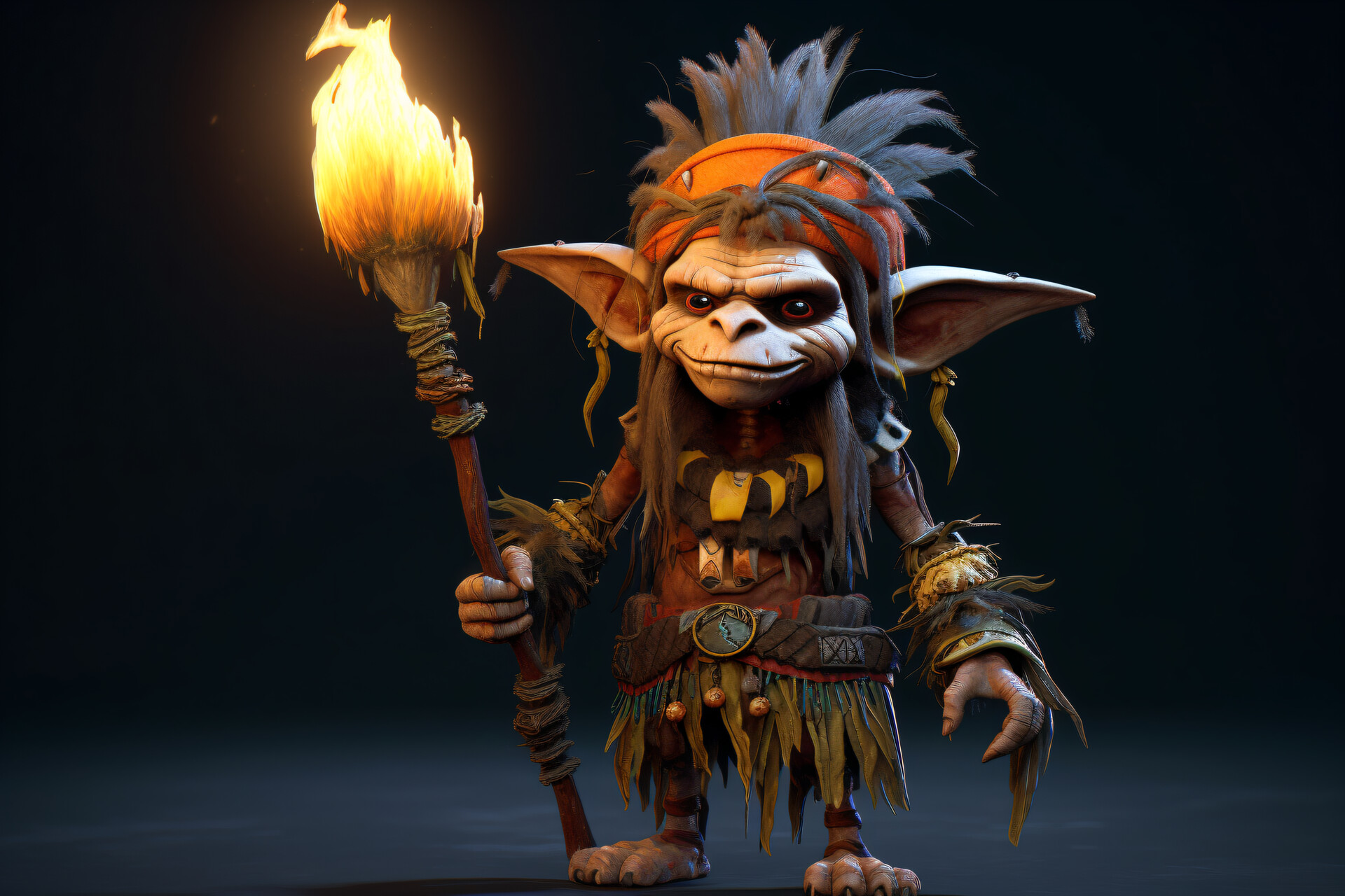 ArtStation - Goblin Shaman Character