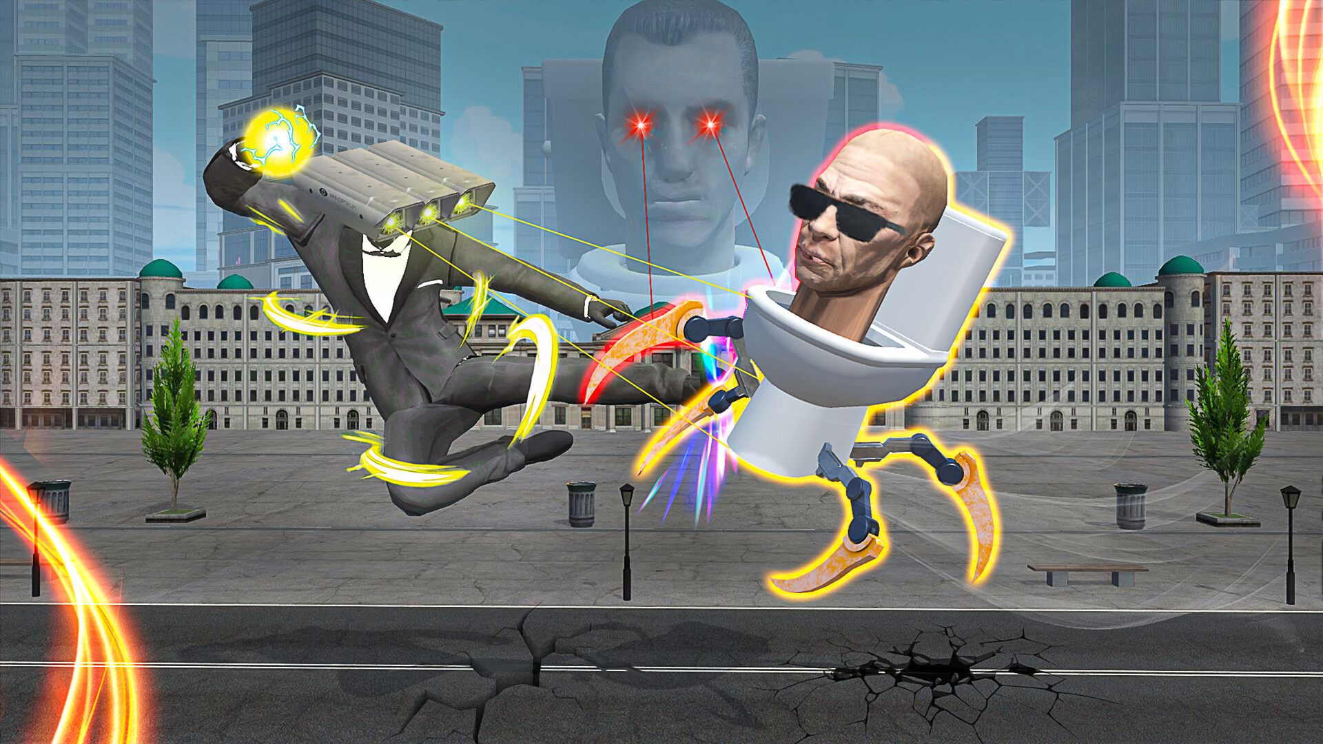 Ali Irfan - Skibidi Toilet War Attack 2