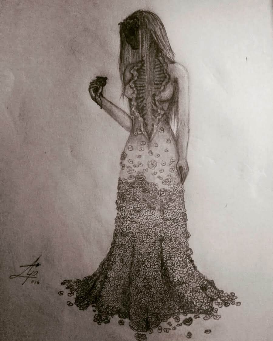 Easy Death Drawings In Pencil