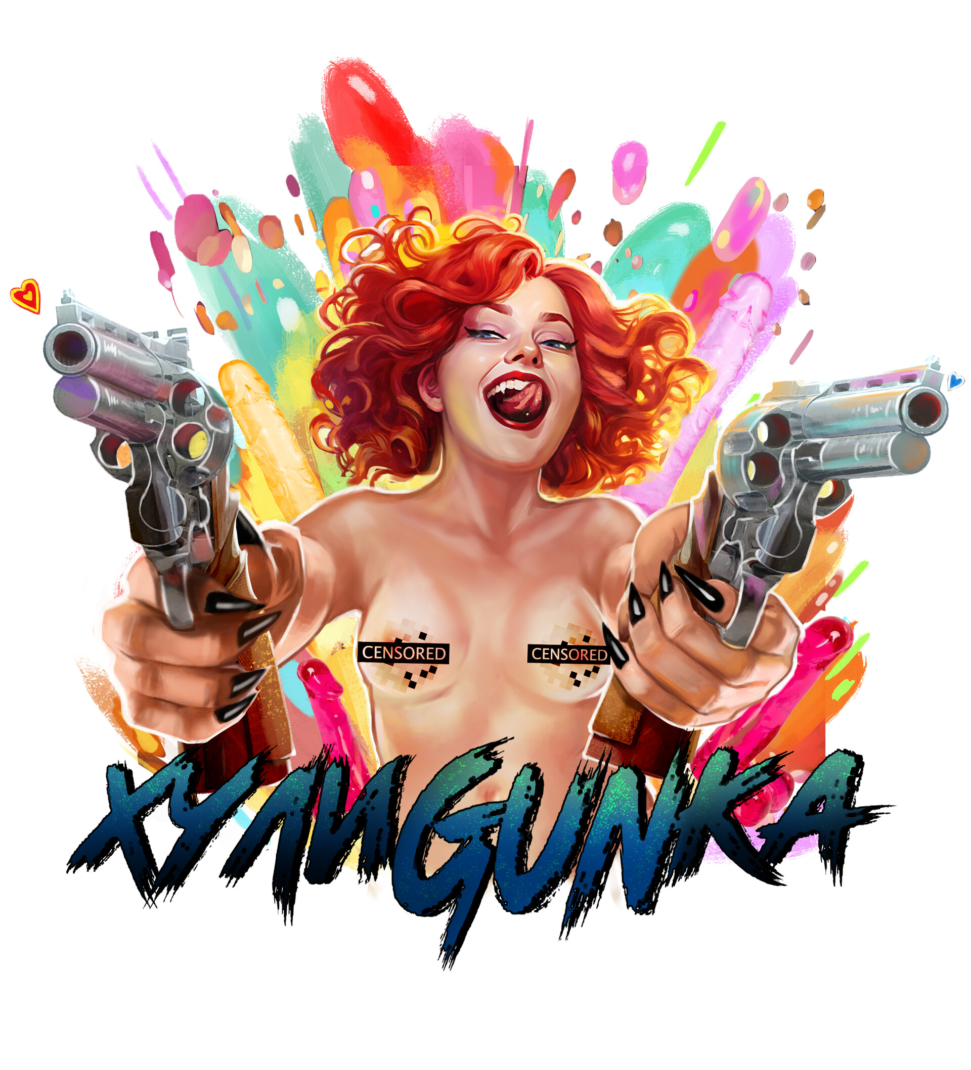 ArtStation - cover for a podcast about sex education