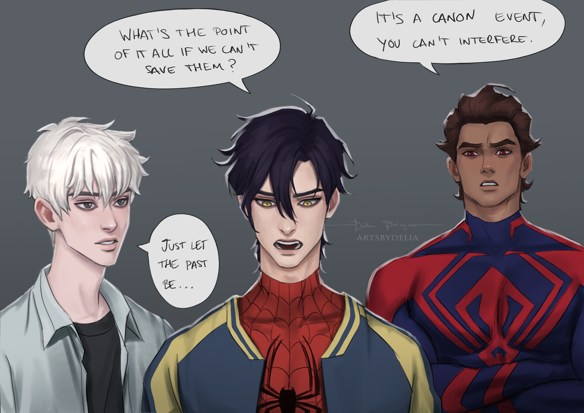 ArtStation - Link Click Spiderverse crossover