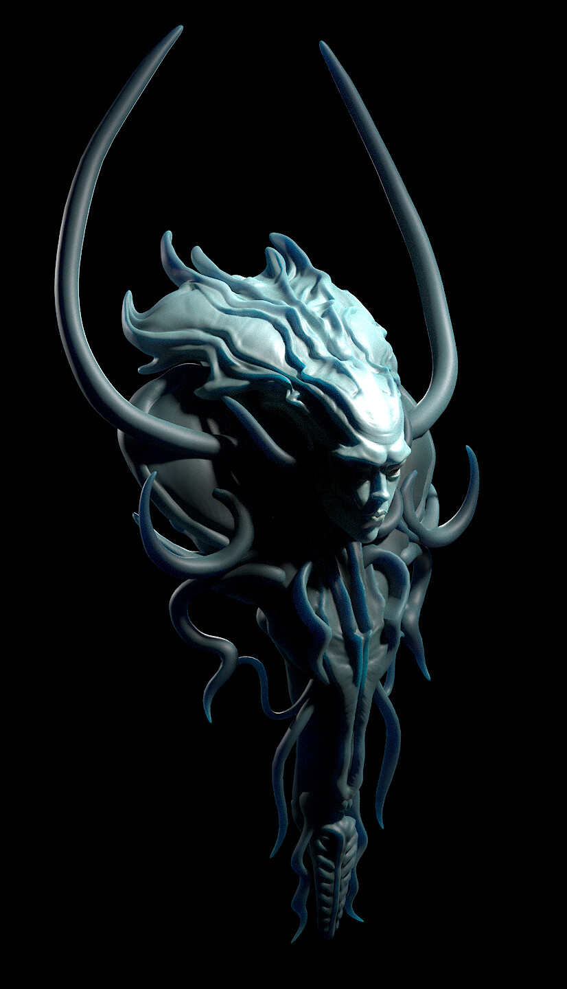 Abhik Mitra - OLD FORGOTTEN GOD "LORD VISHNU" WIP