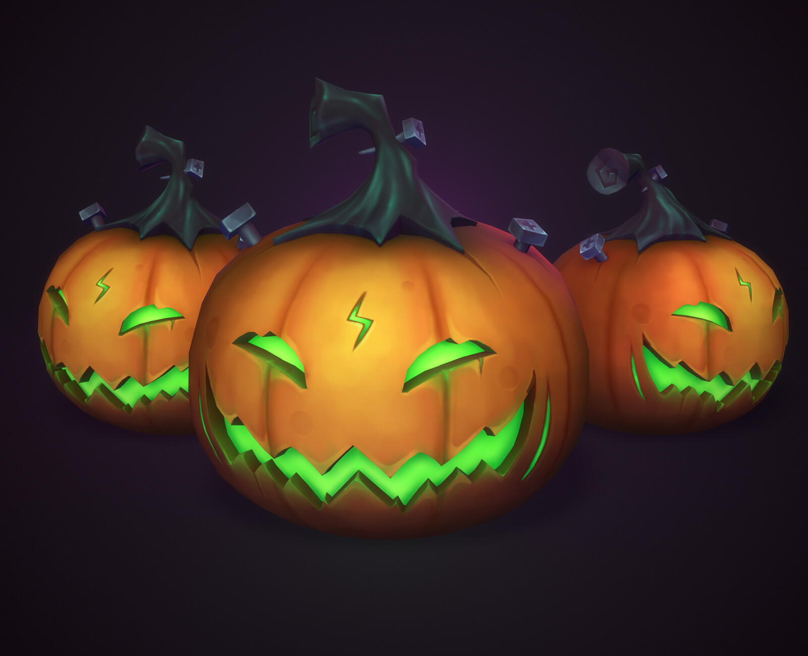 ZUGZUG Studio - Handpainted Pumpkin Tutorial