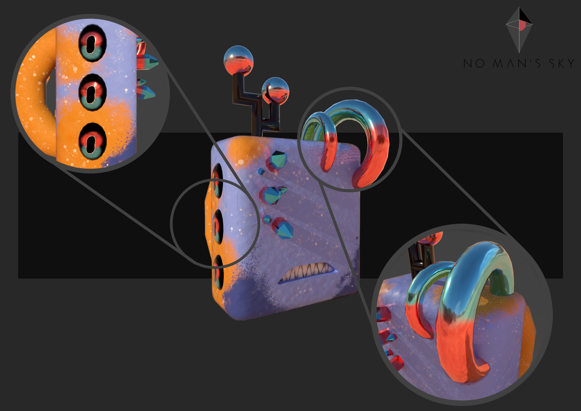 ArtStation - No Mans Sky Backpack