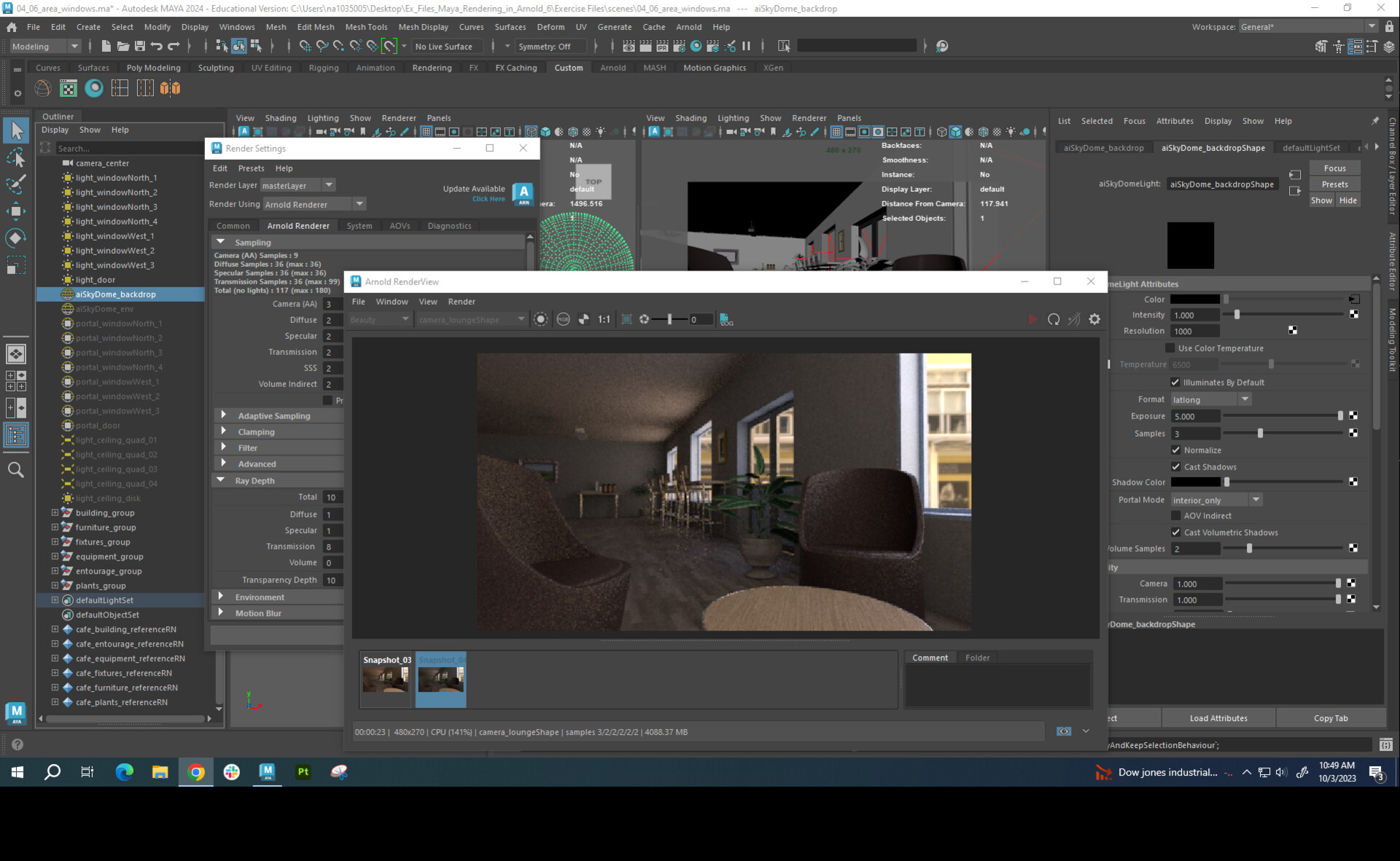 Nathaniel Ayala - Maya's Arnold renderer