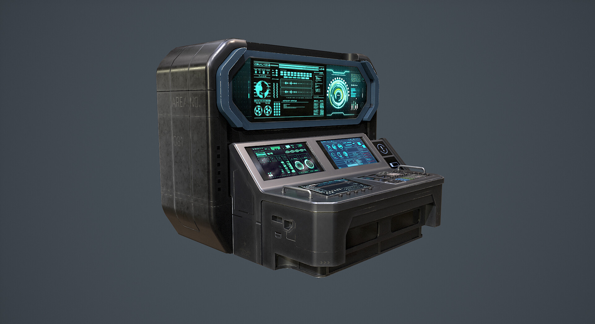 ArtStation - Sci-Fi Terminal