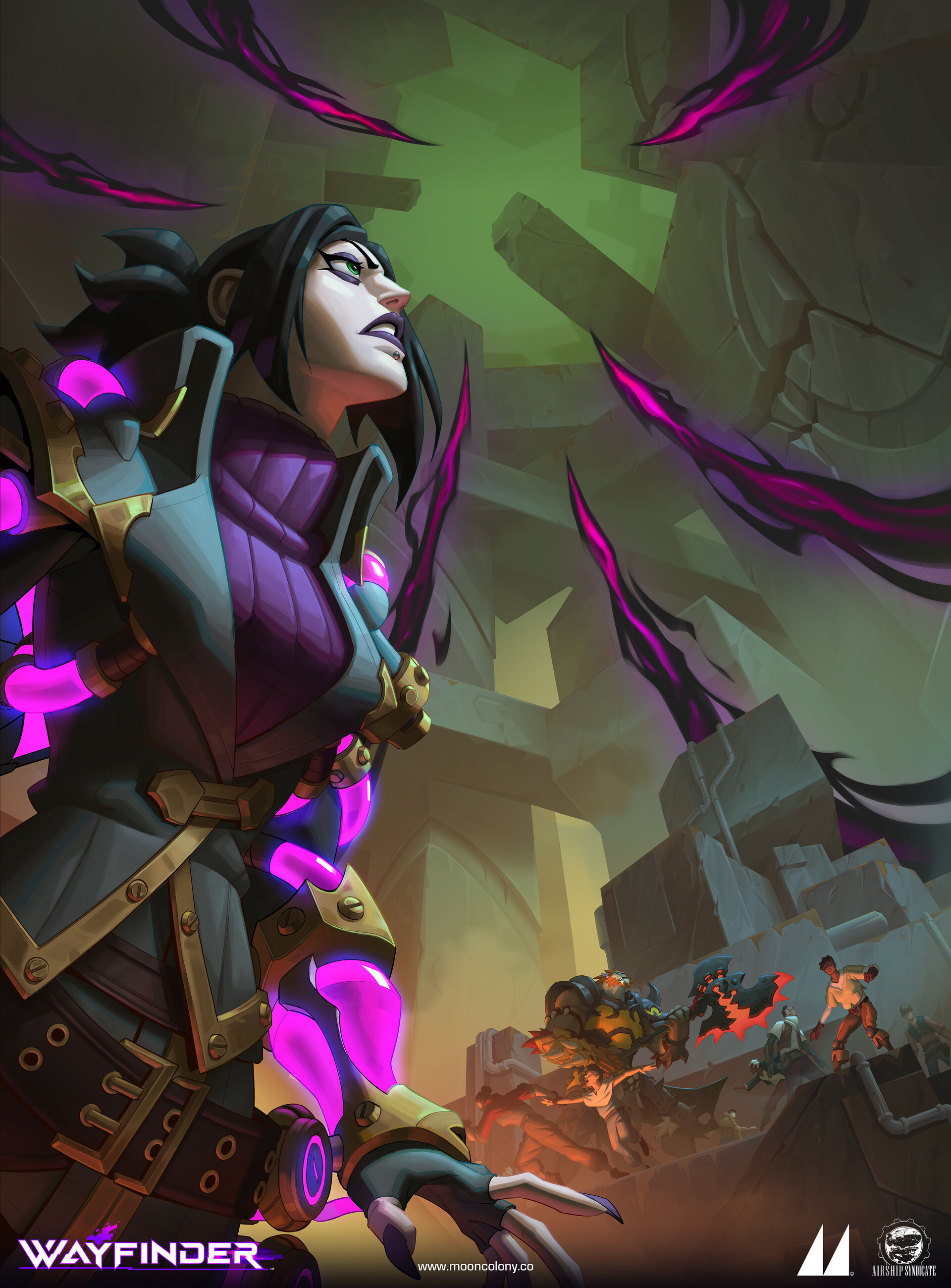 Mooncolony - Wayfinder Introduction Cinematic