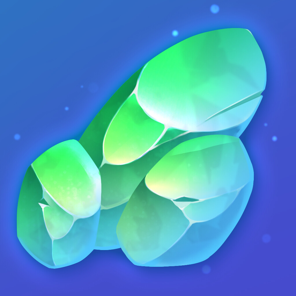 ArtStation - Icon gem props