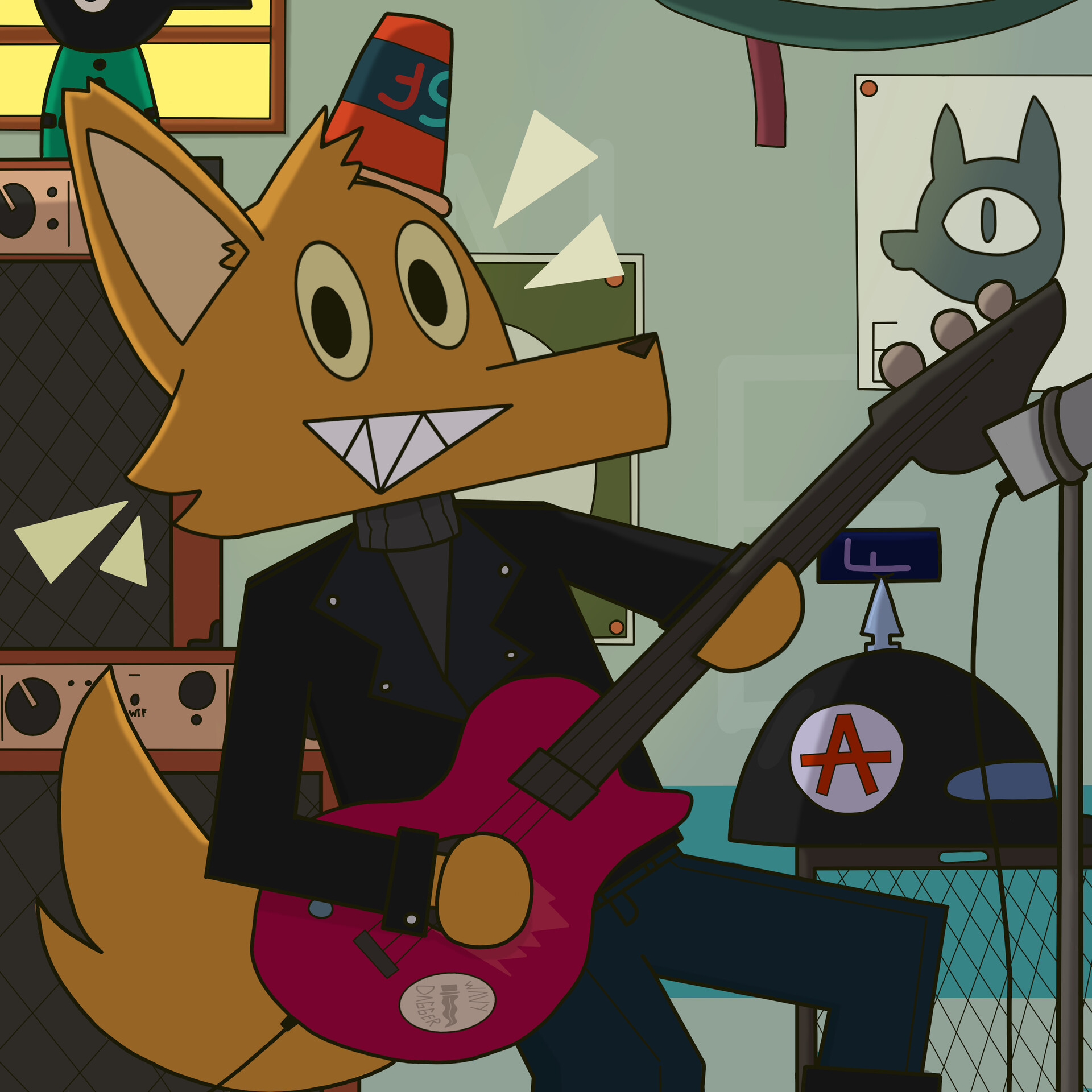 how to draw gregg from night in the woods