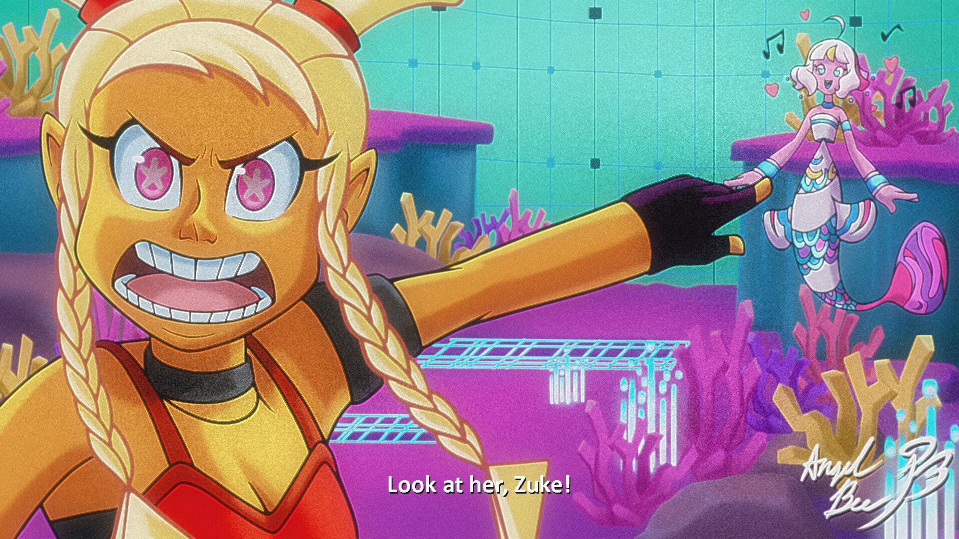 Angel B. - No Straight Roads (Screencap Aesthetic & Redraw Collection)