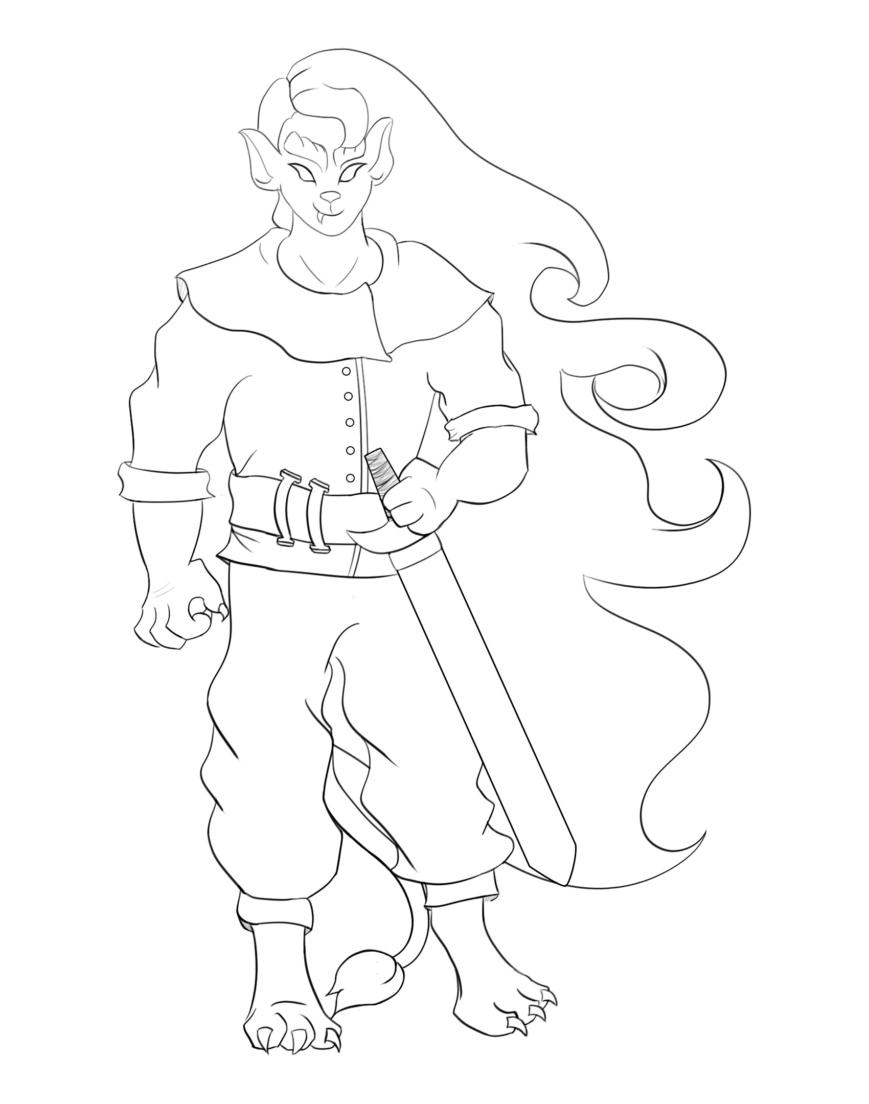 Andreia Aranha - Felcor - Character Design