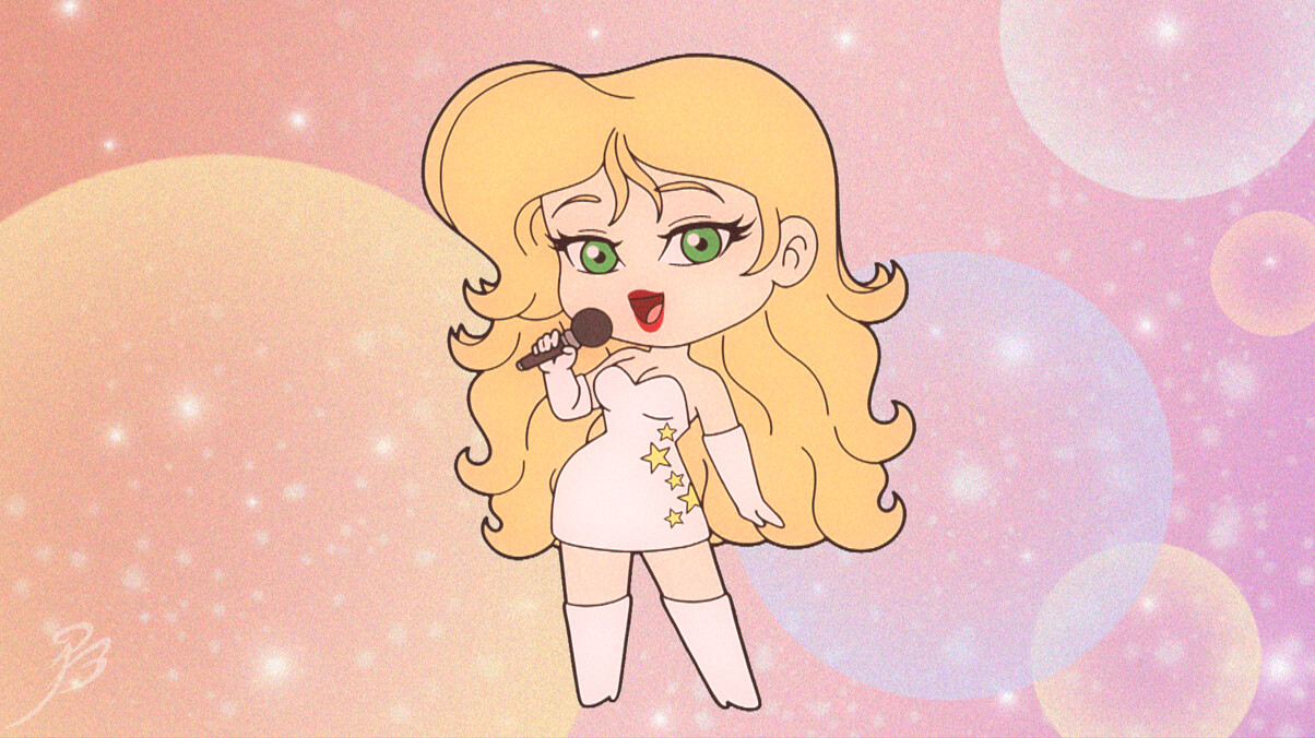 ArtStation - Destiny Vontelle - Retro Chibi Animation - 2022 (Screencap)