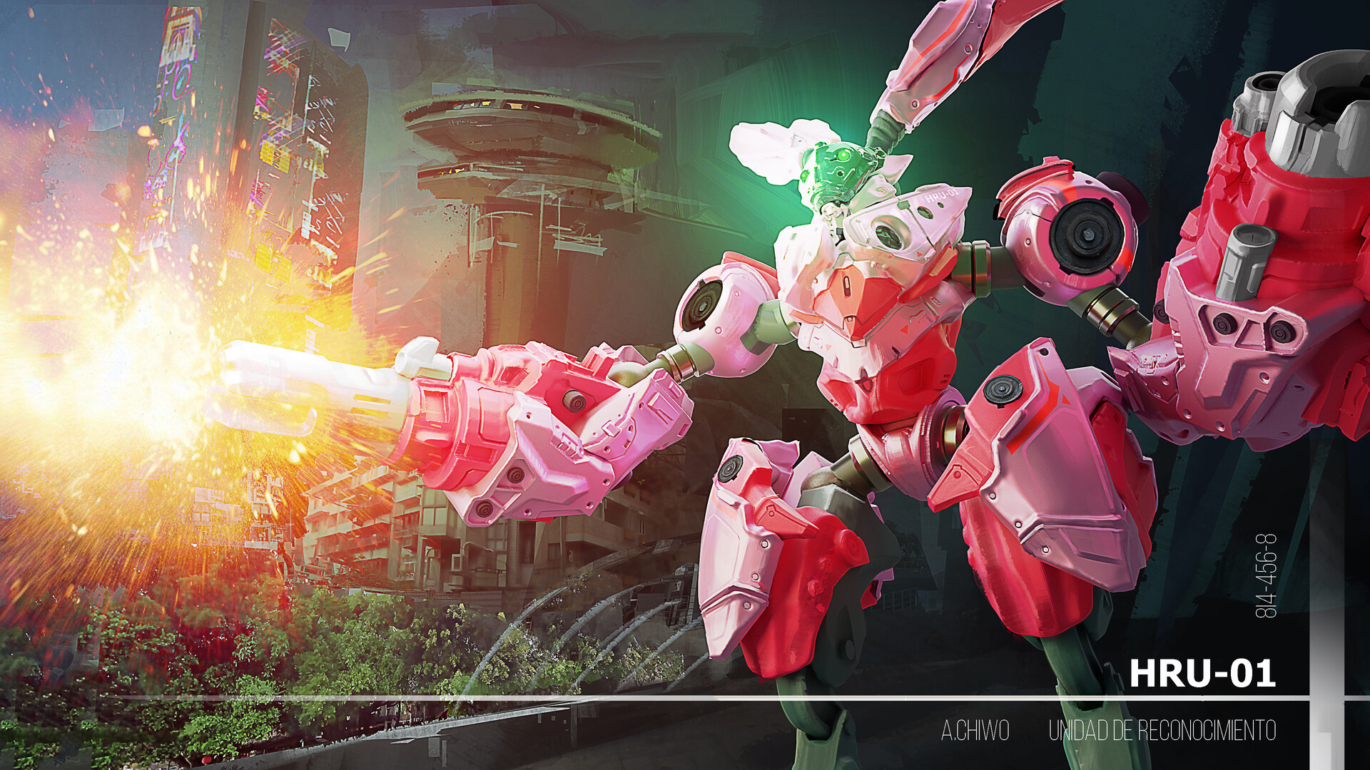 Agustín Chiwo - Bunny Mech - reconnaissance unit