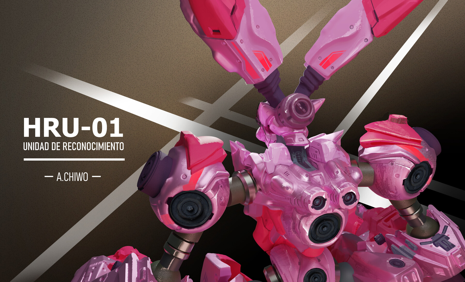 Agustín Chiwo - Bunny Mech - reconnaissance unit