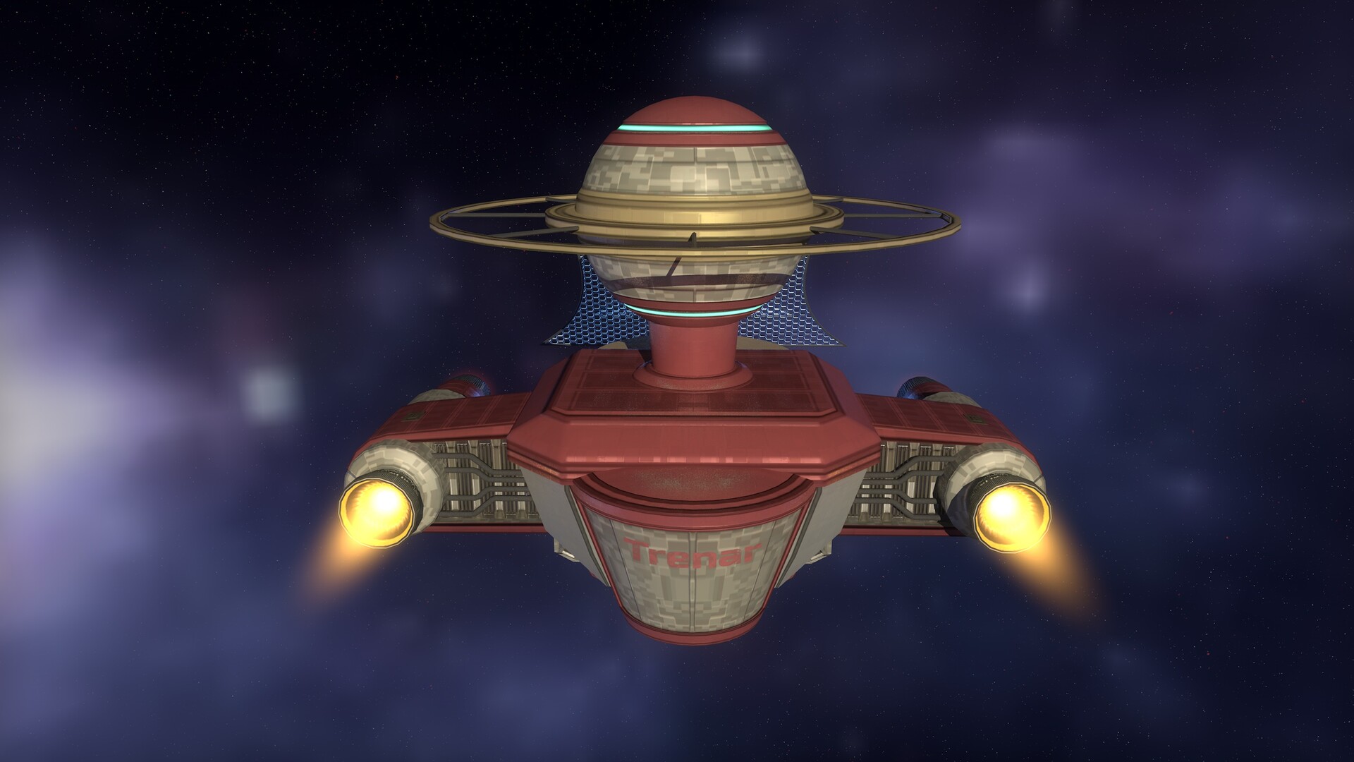 DmitryRAVEN - Trenar, Wayfarer-class science ship (fan design)