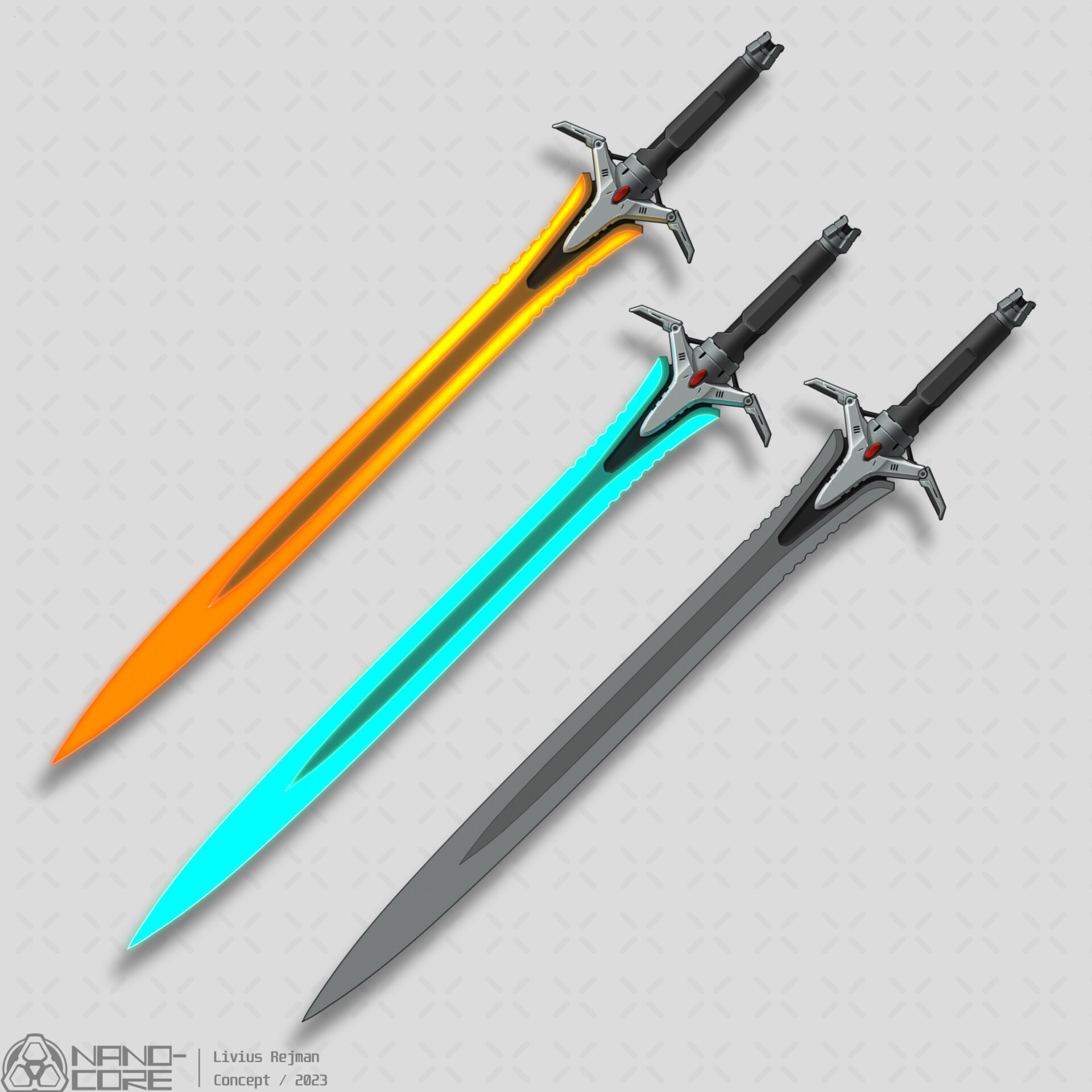ArtStation - Sci Fi Arming Sword