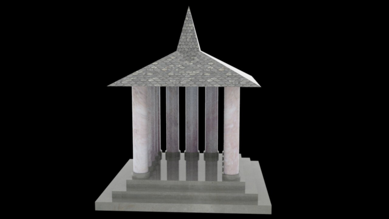 ArtStation - Tiny Temple