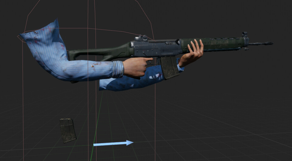 ArtStation - Fully playable FPS character