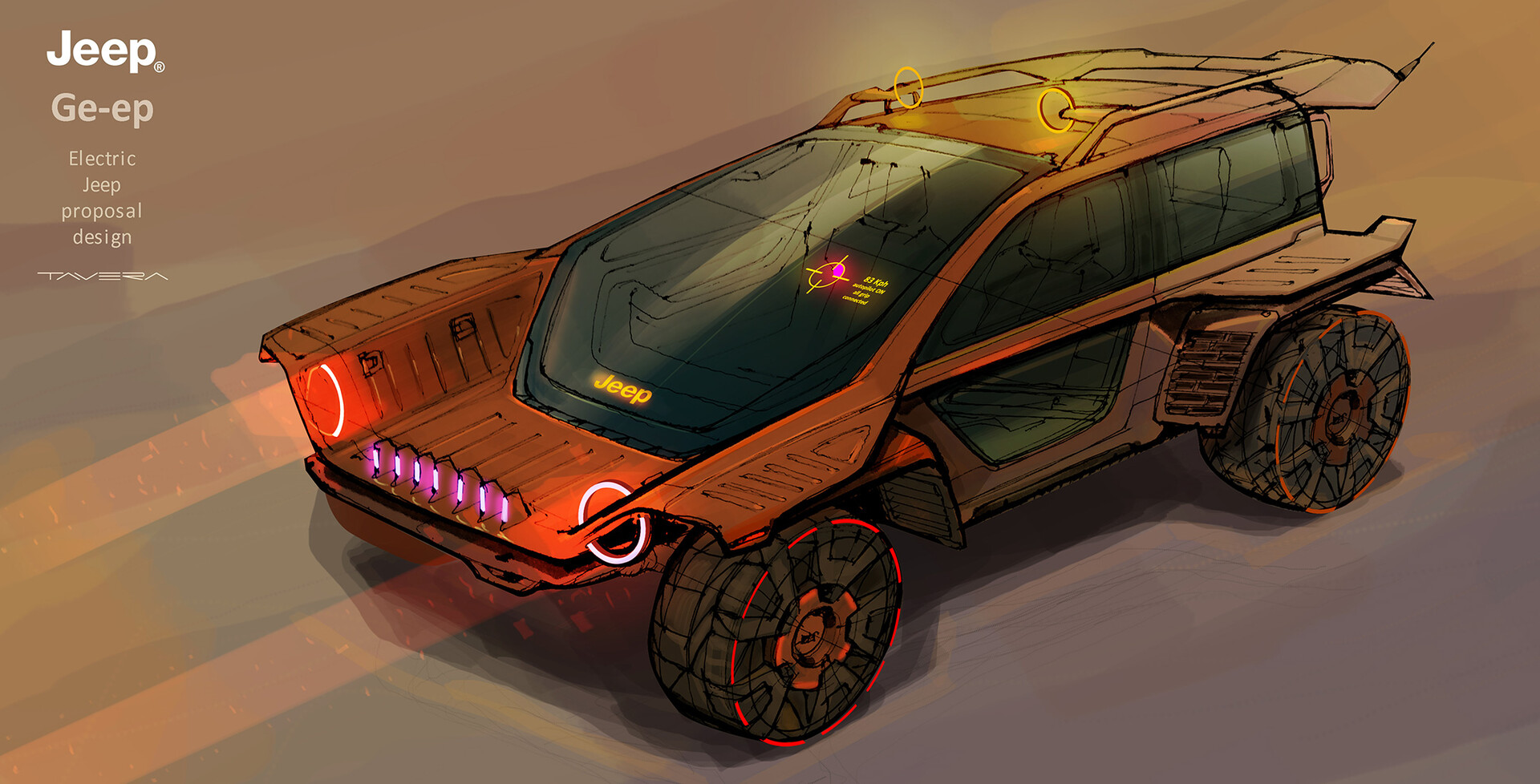ArtStation - Jeep Ge-ep