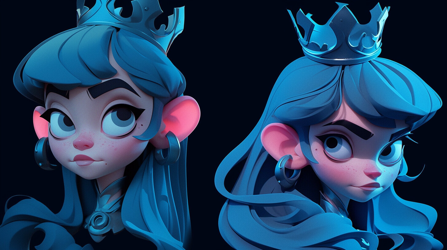 3D Head Sculpt References in 4K - Tika Art - +300 Queen Head References (4k)