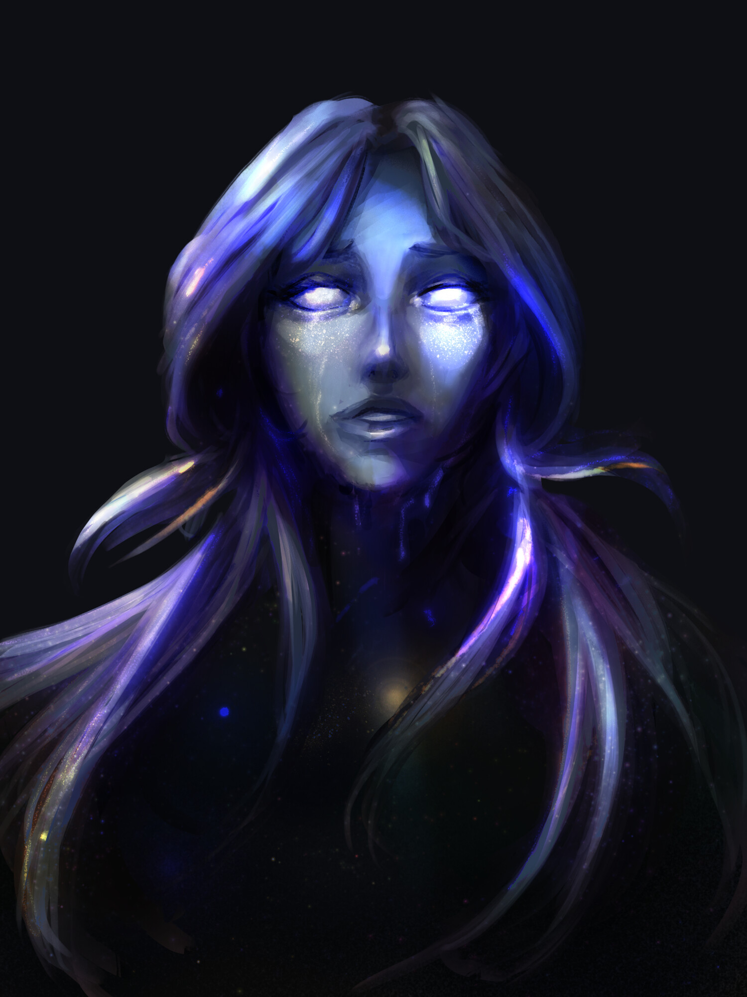 ArtStation - Blue lady