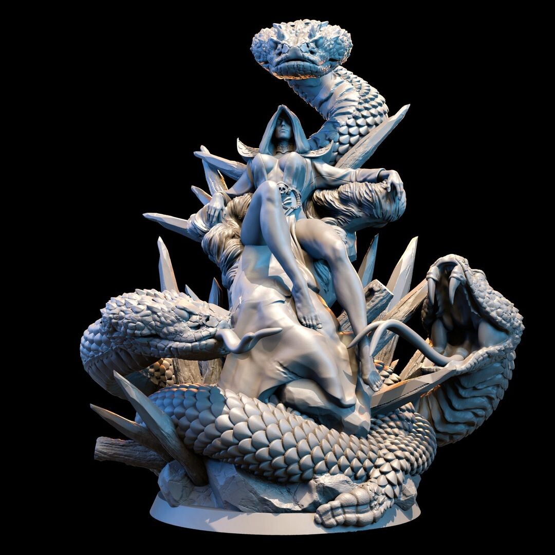ArtStation - Queen of Serpents