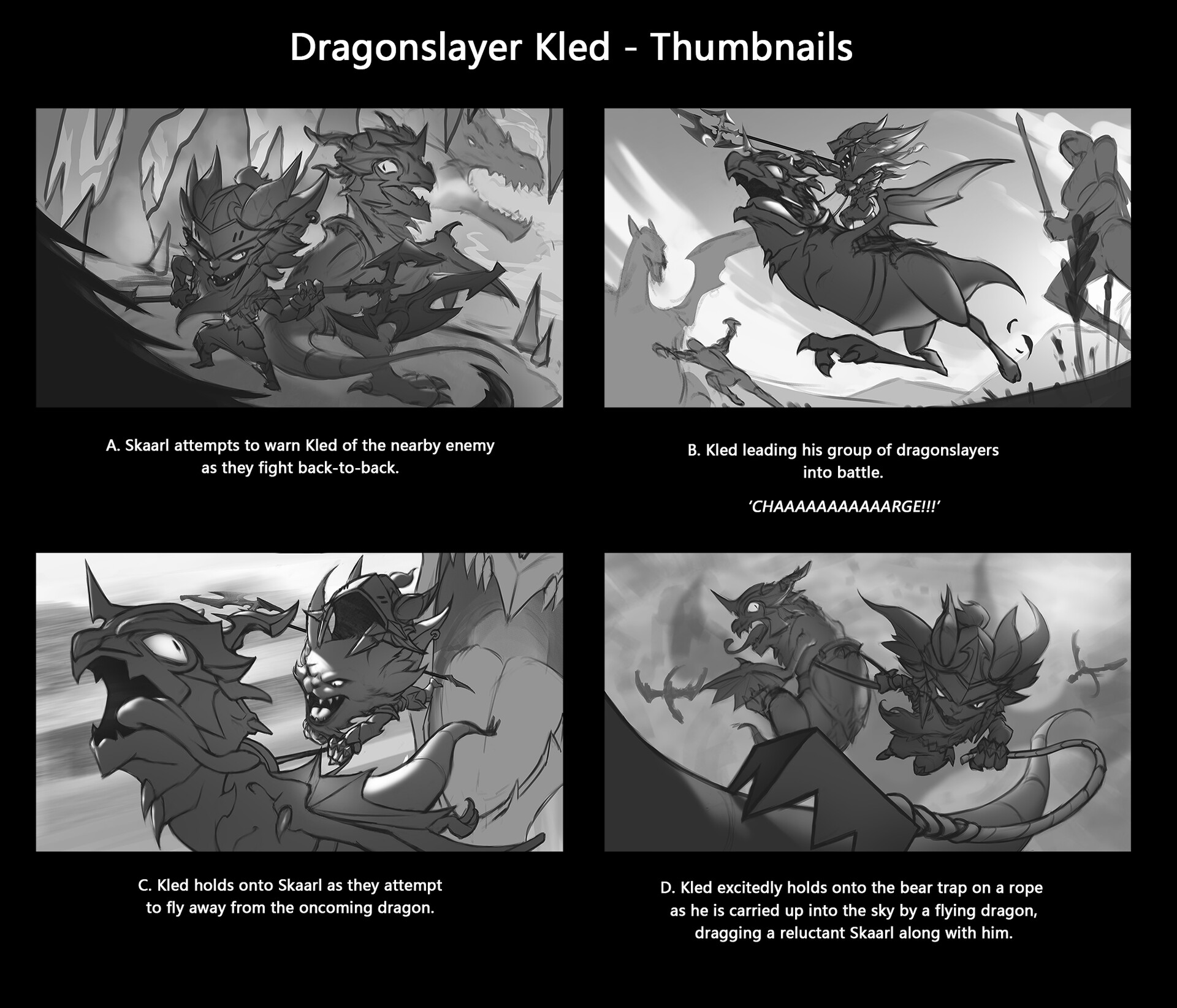 Will Yang - Dragonslayer Kled Fan Splash Art