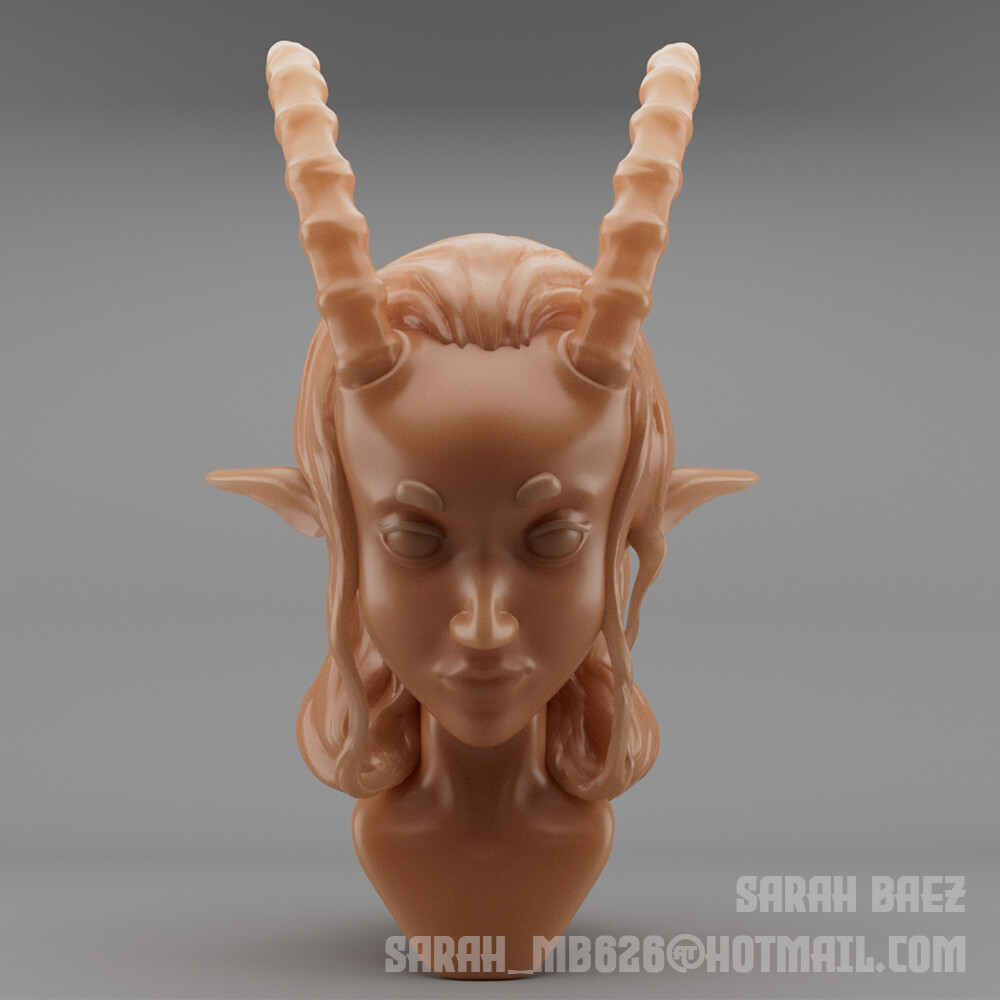 ArtStation - Capricorn Character Bust