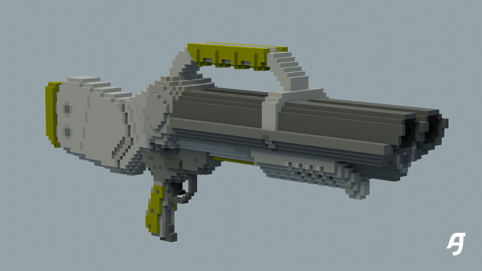 Arios Jentu - Voxel Super Shotgun Q2