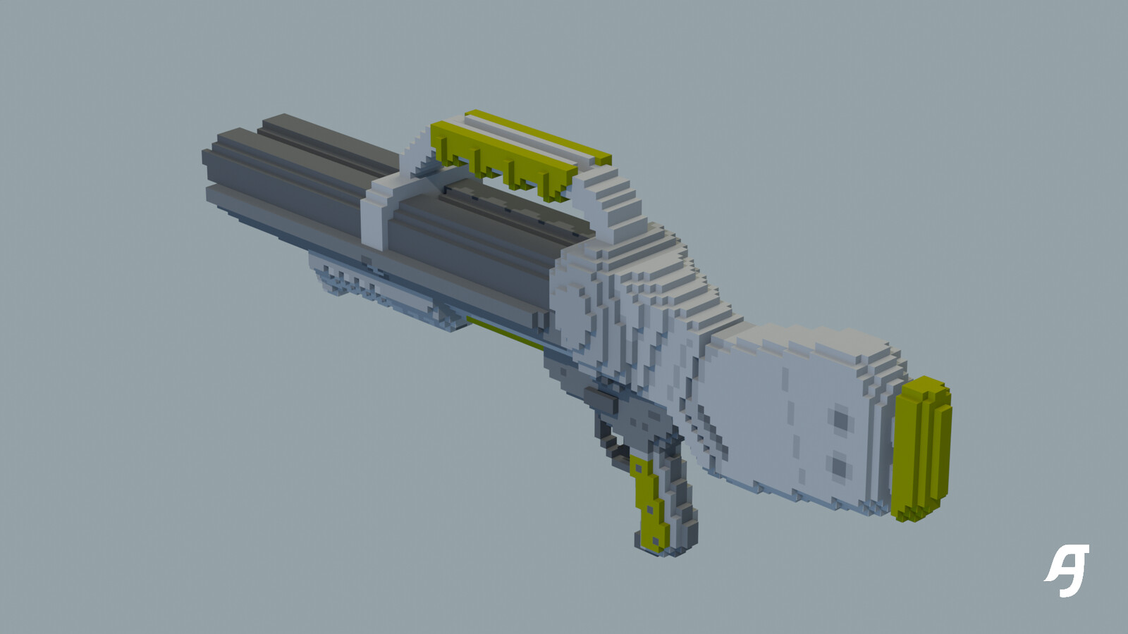 Arios Jentu - Voxel Super Shotgun Q2