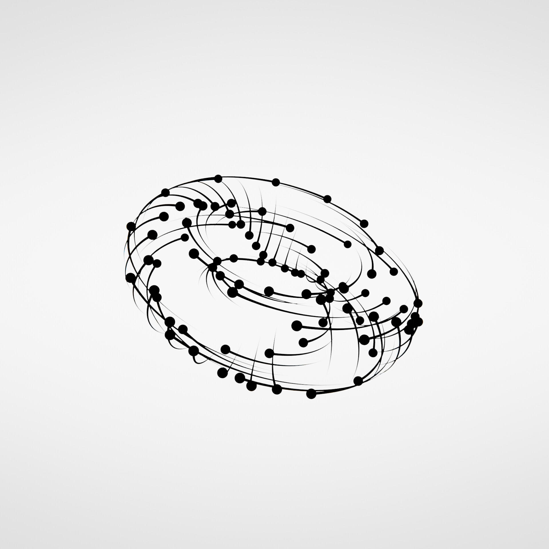 ArtStation - Spiraling Donut