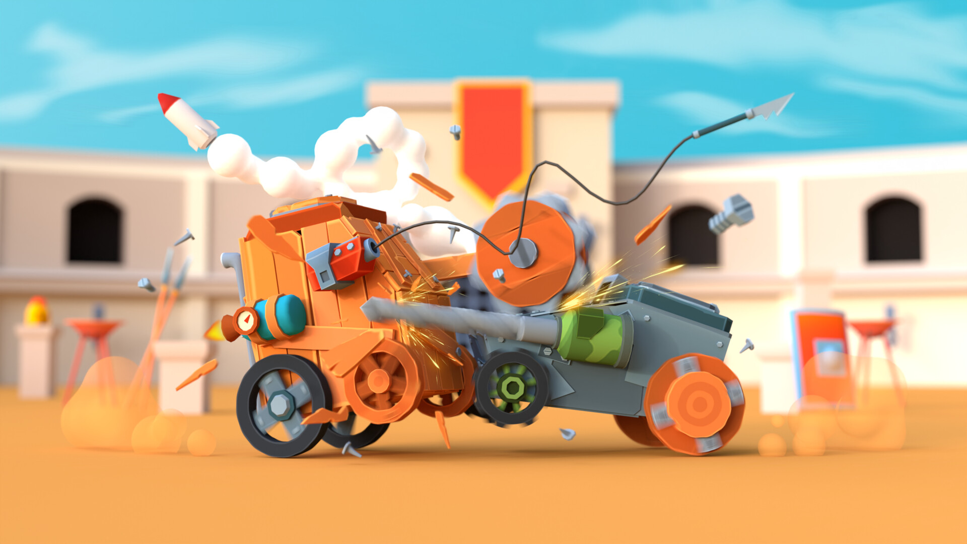 ArtStation - Game mobile (Models and UI/UX)