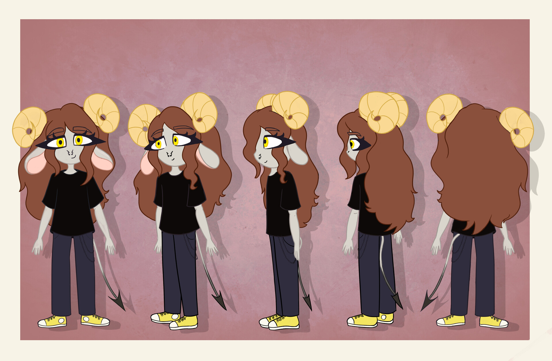 ArtStation - Aris turn around