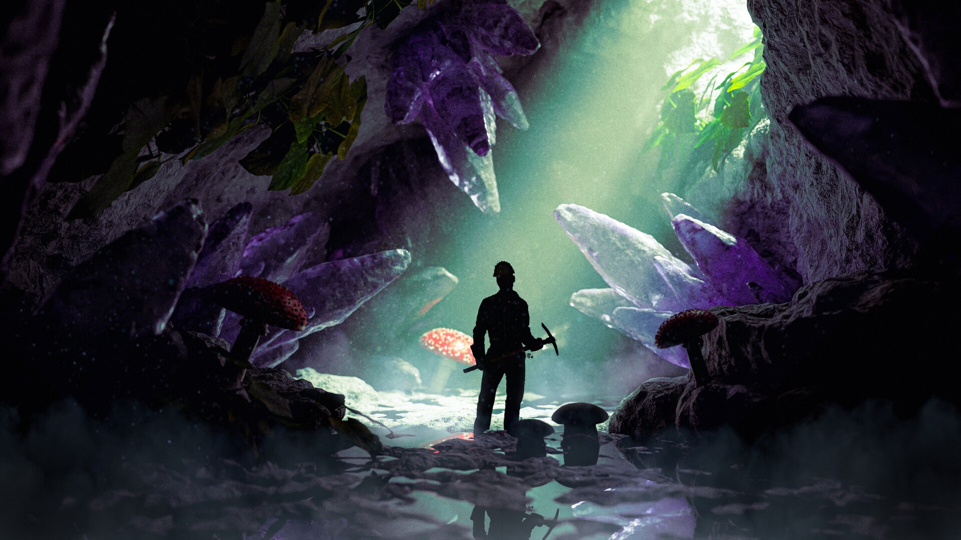 ArtStation - Mystic cave