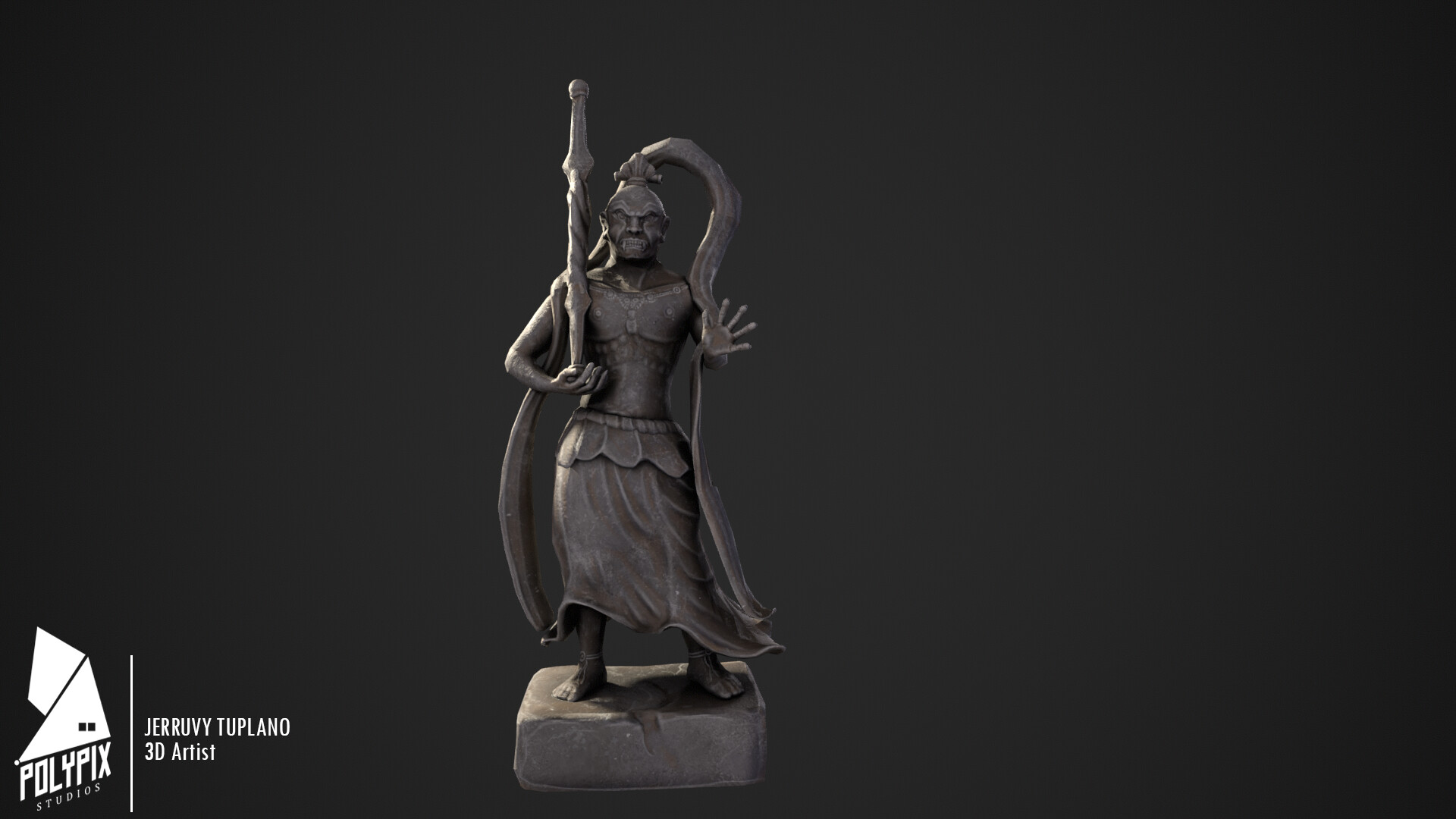 ArtStation - Nio Kongorishiki Statue