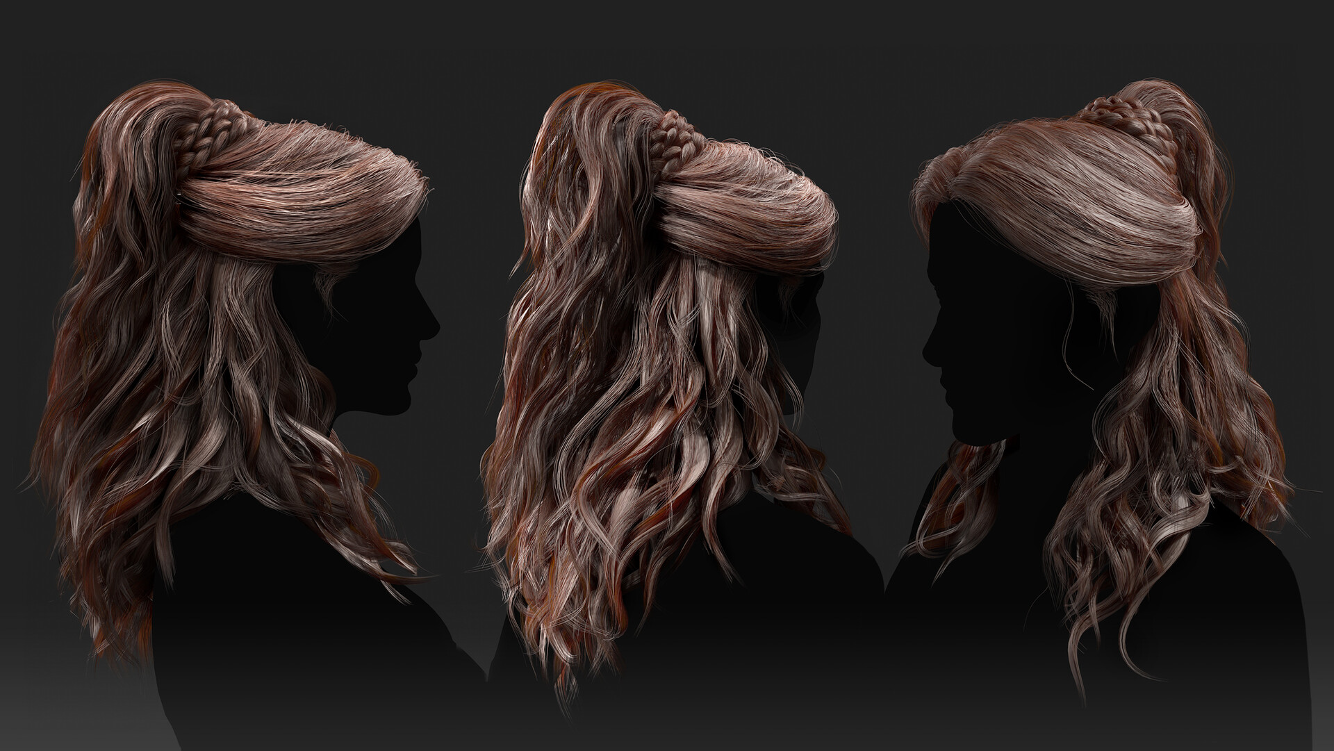ArtStation - Real-time hair