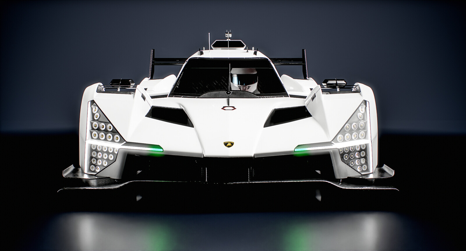 OpticalDreamSoft - Lamborghini SC63 LMH WEC 2024 Hypercar White Mockup ...