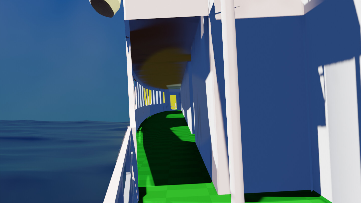 ArtStation - Fictional sinking ship