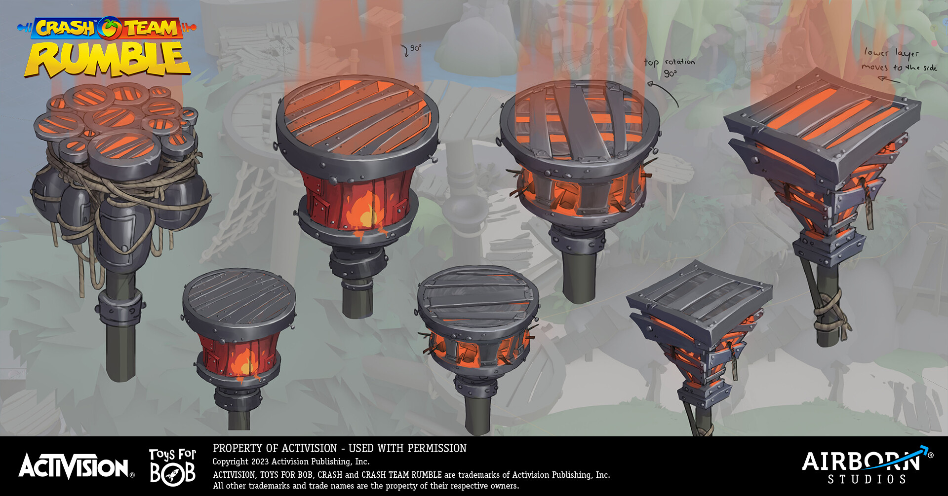 Ilka Hesche - Crash Team Rumble Concept Art