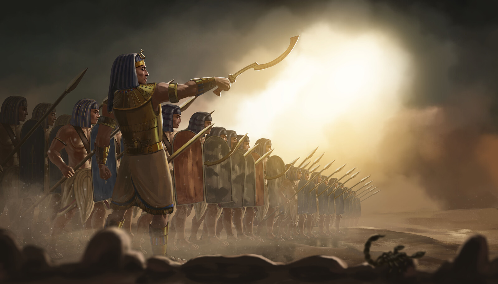 Vadim Berg - Illustration for video - How did Ancient Egypt Survive the ...