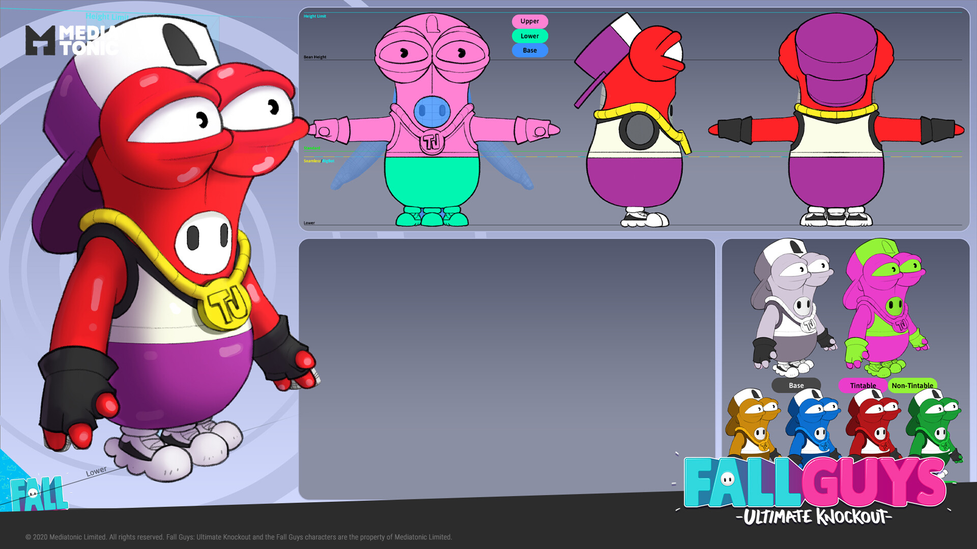 Jiyoung Ha - Fall Guys IP Costume works