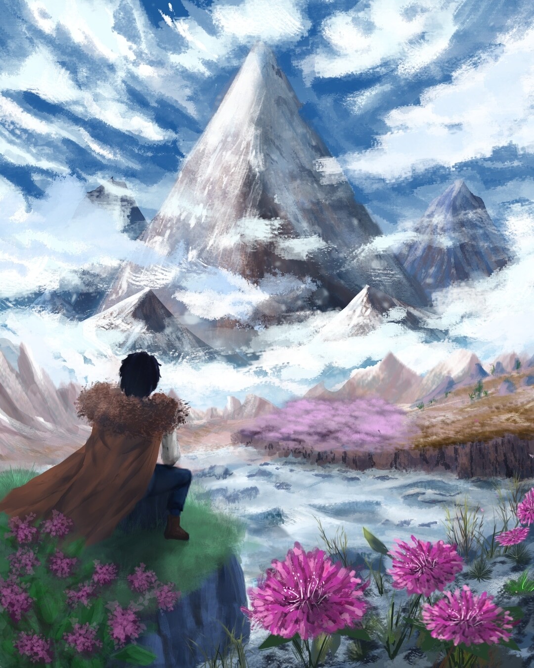 ArtStation - Fantasy Mountain