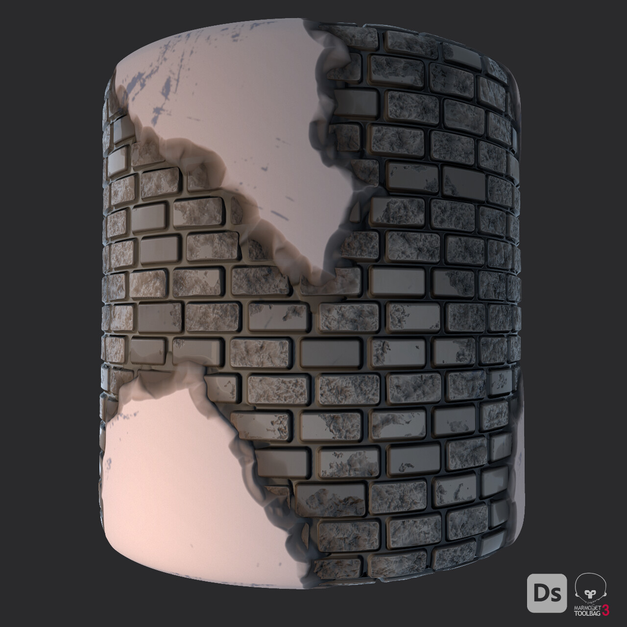 ArtStation - Stylized Wall Destruction