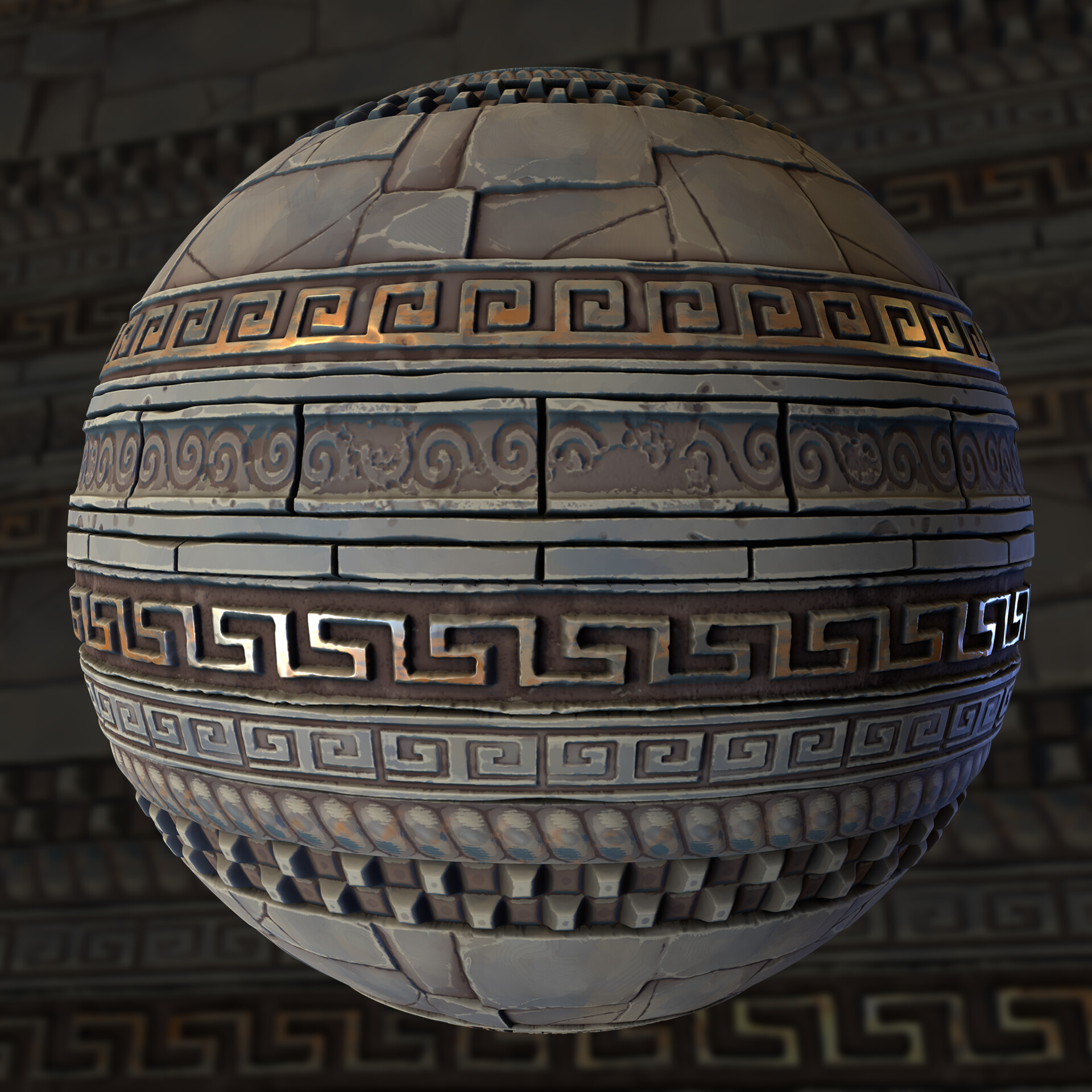 ArtStation - Aztec Inspired Stylized