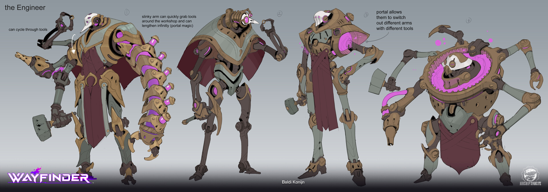 Baldi Konijn - Wayfinder NPC concepts