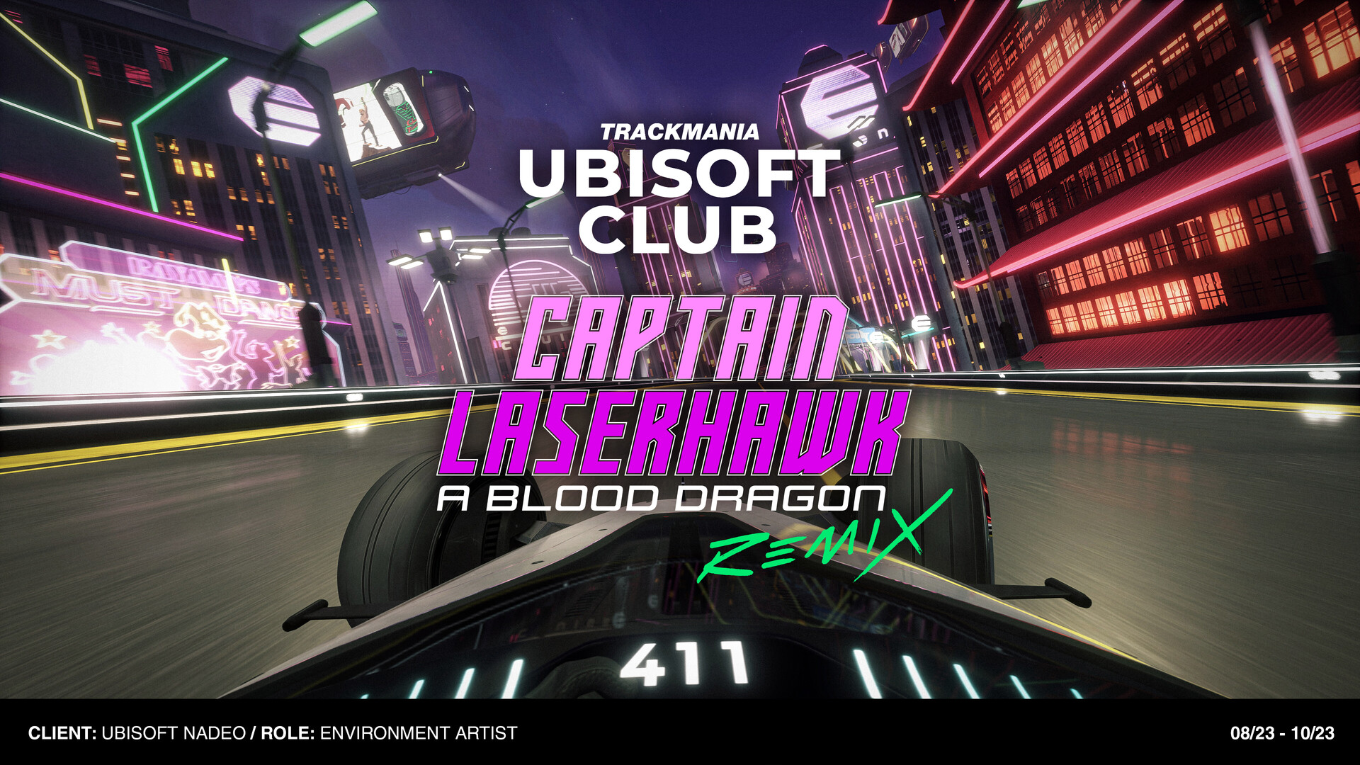 Florian Gierth - Captain Laserhawk: A Blood Dragon Remix x Trackmania ...