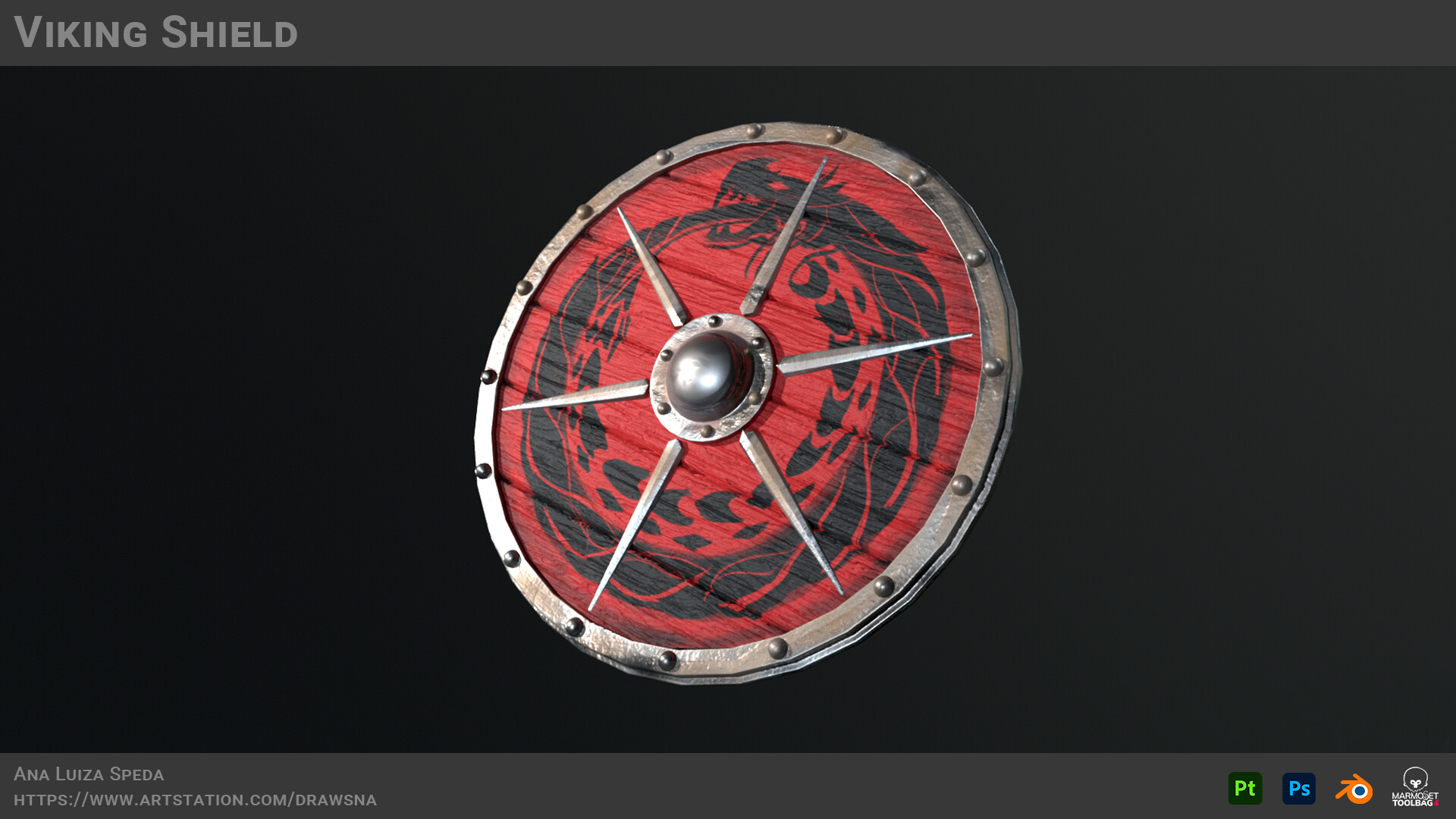 ArtStation - Viking Shield