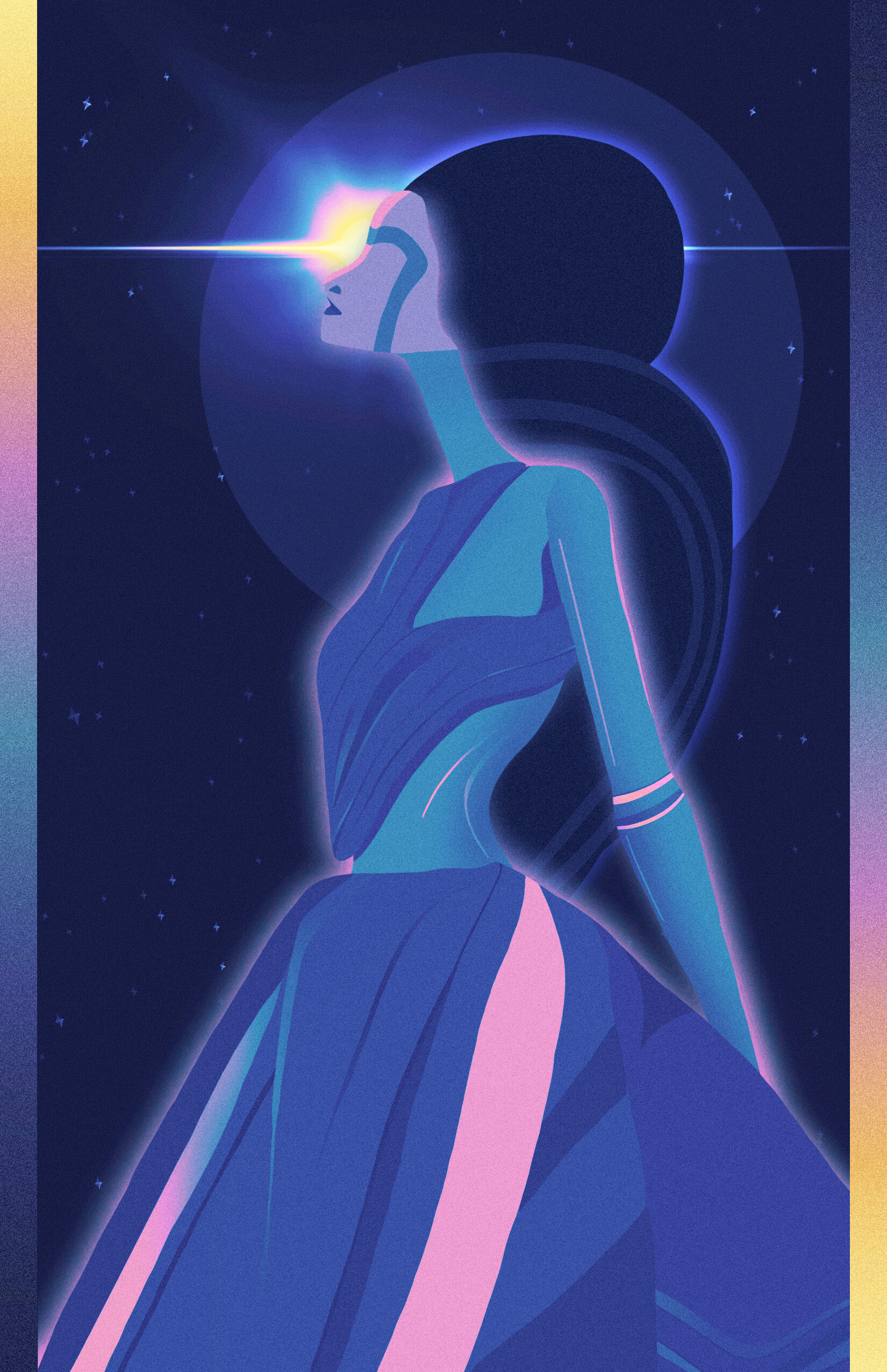 ArtStation - Goddess of the Intergalactic Afterlife